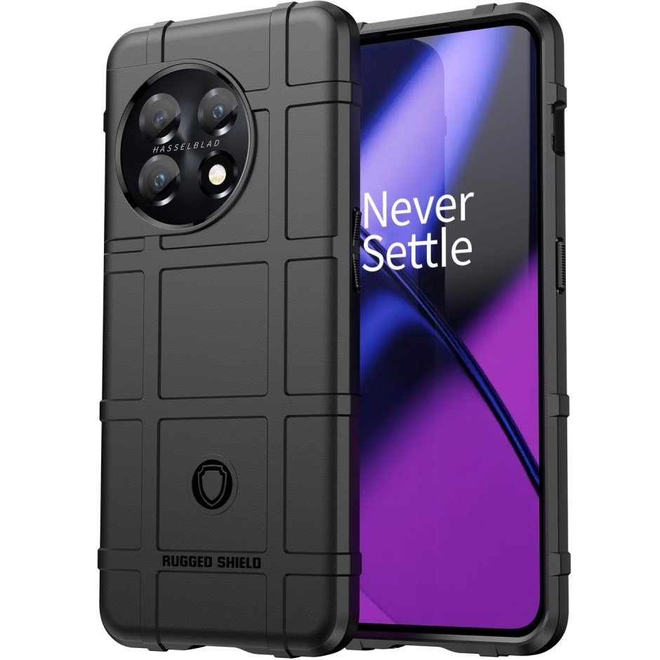 Etui do OnePlus 11 5G, Rugged Shield, czarne - sklep XGSM.pl