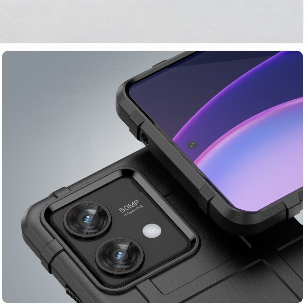 Etui do Motorola Edge 40 Neo, Rugged Shield, czarne - sklep XGSM.pl