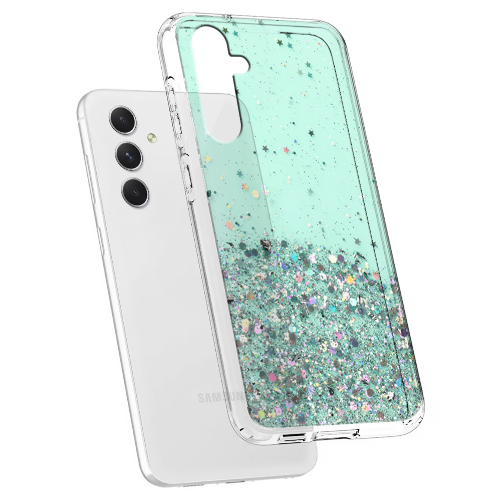 Etui do Samsung Galaxy A54 5G, Glittery, zielone - sklep XGSM.pl