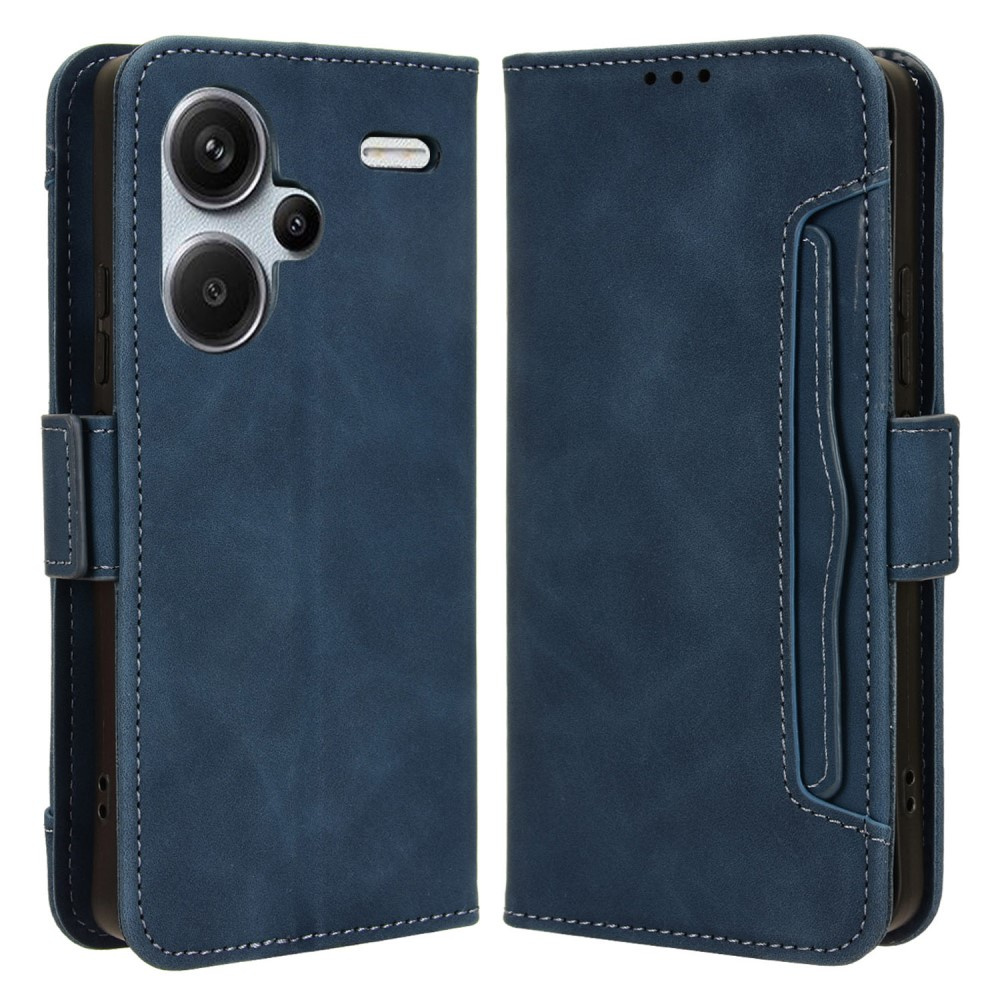 Etui z klapką do Xiaomi Redmi Note 13 Pro+, Card Slot, niebieskie ...