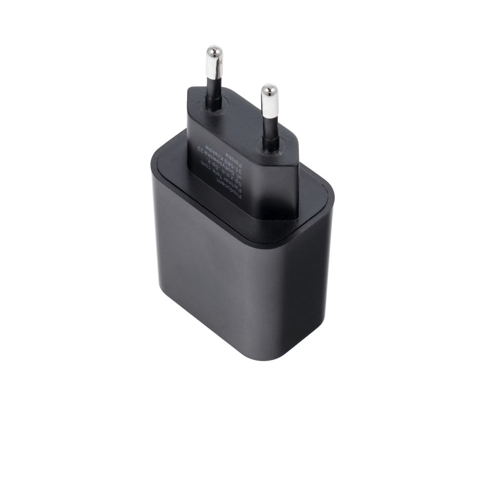 Ładowarka sieciowa Blue Star 3A 20W, USB-C, Czarna - sklep XGSM.pl