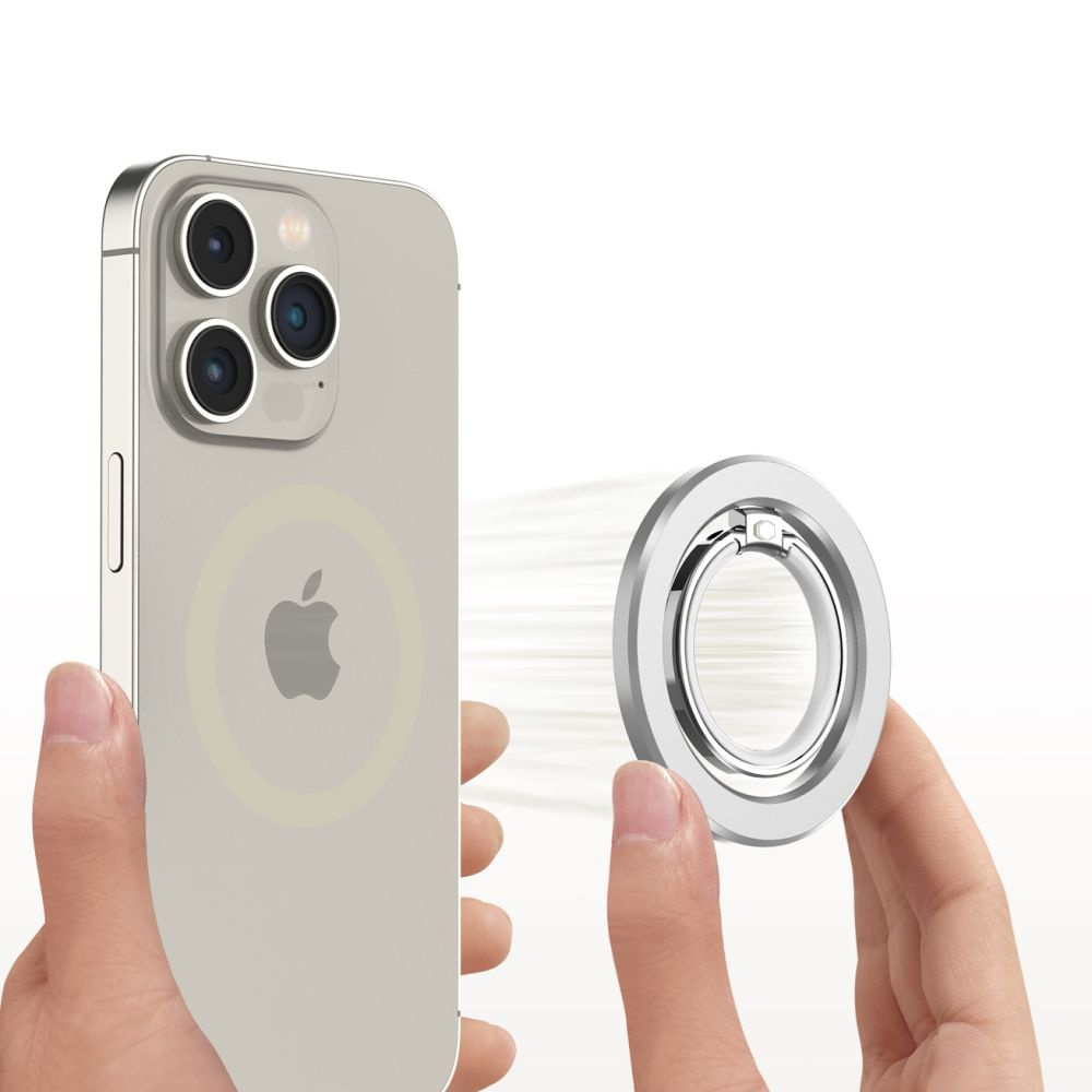 Tech-Protect MagSafe Uchwyt na palec, MMR300, srebrny - sklep XGSM.pl